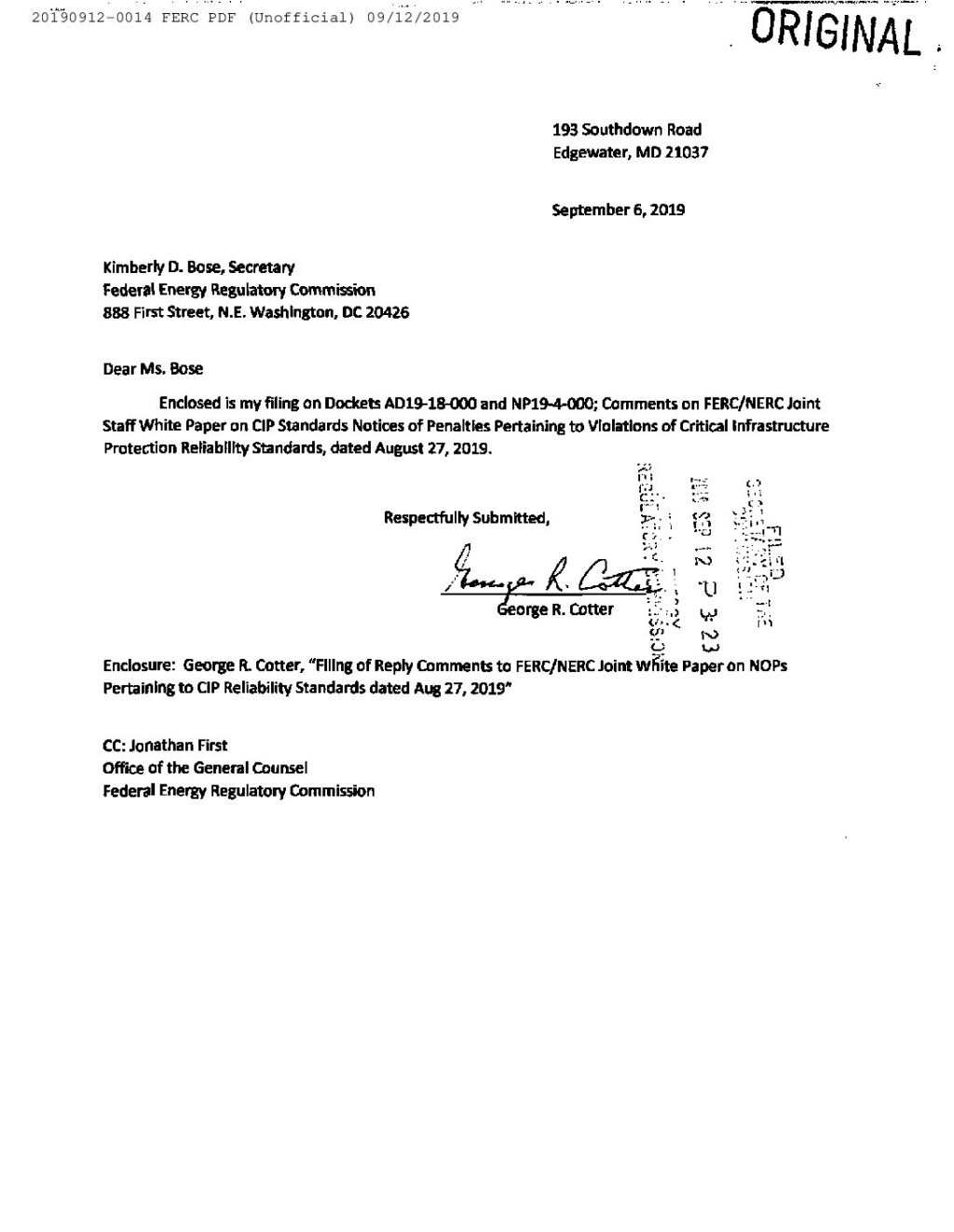 2019-09-12-Comments-of-George-Cotter-001433795044-1-pdf | Secure the Grid