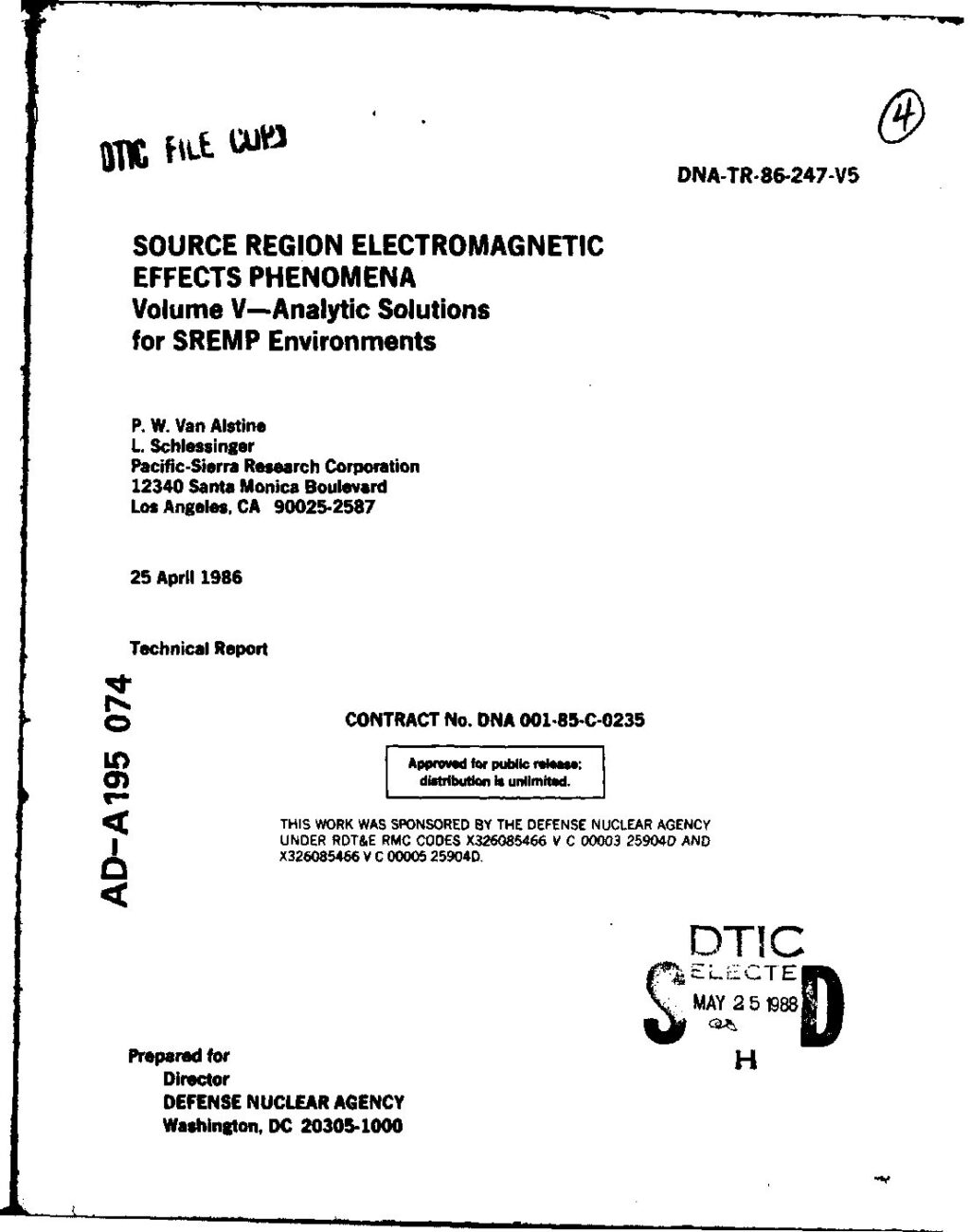 1986-04-25-DoD-DNA-AD-A195074-Source-Region-EMP-pdf | Secure the Grid