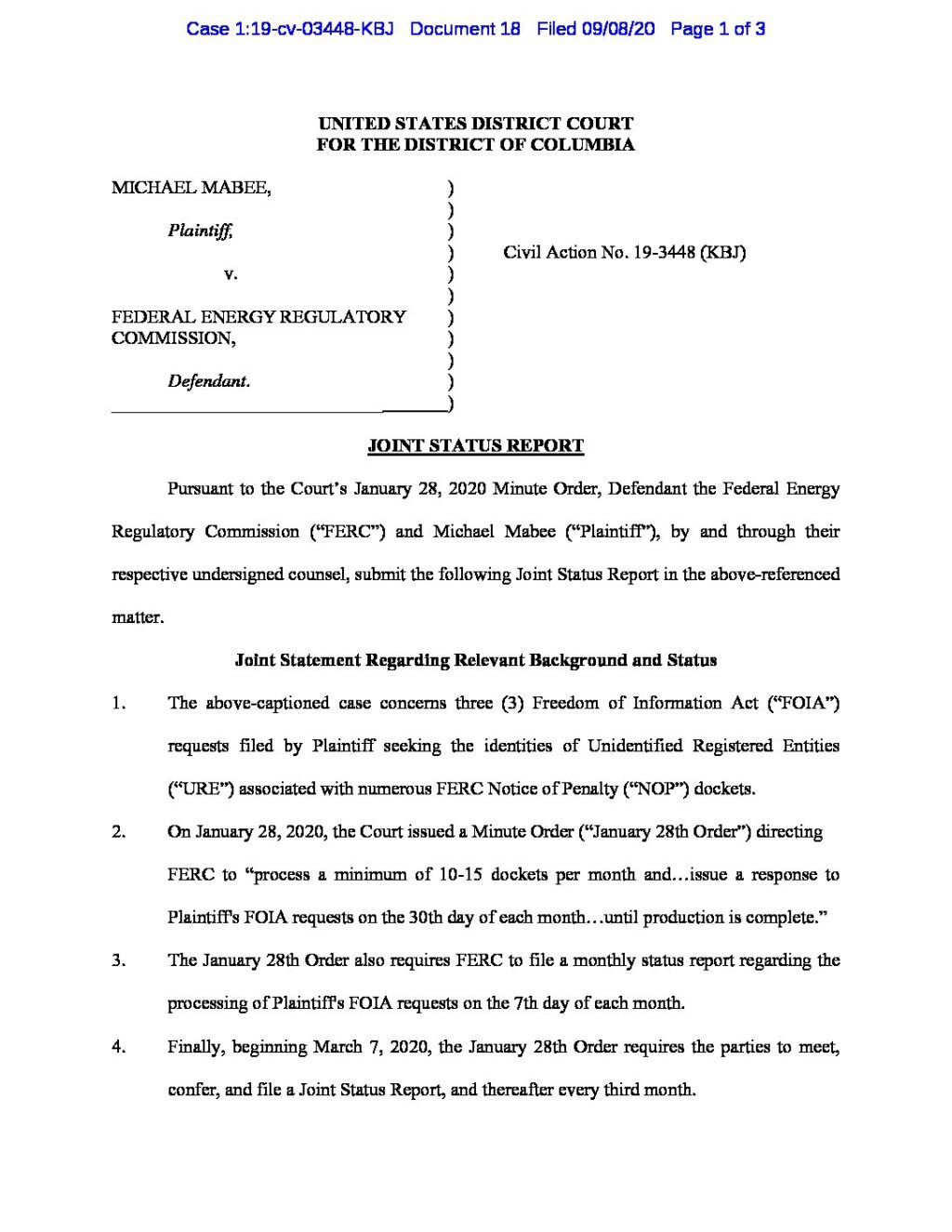 2020-09-08-Doc-18-Joint-Status-Report-pdf | Secure the Grid