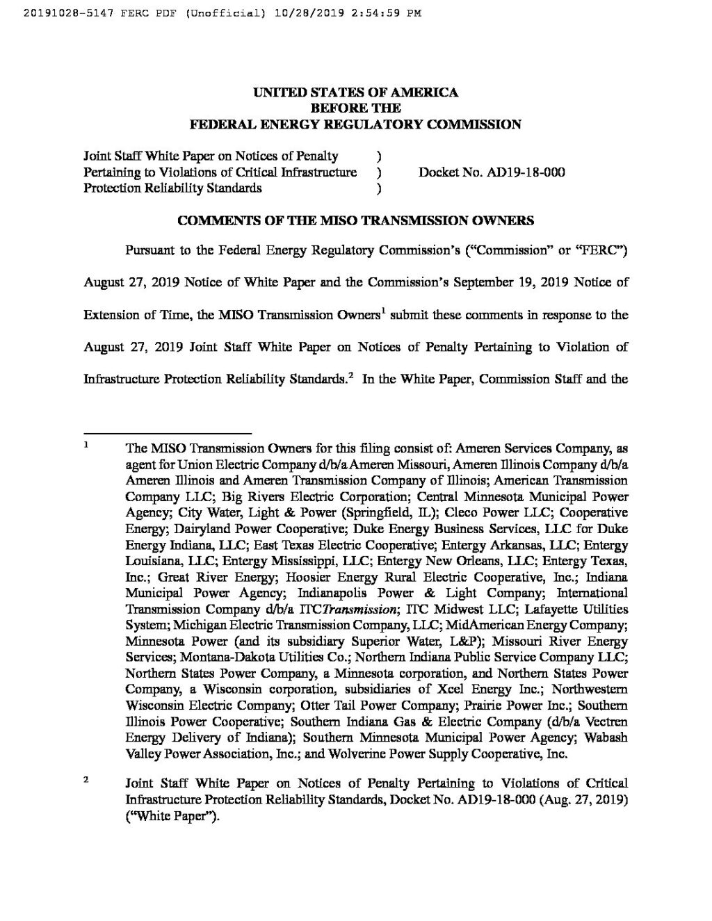 2019-10-28-MISO-Transmission-Owners-514733849512-1-pdf | Secure the Grid